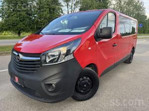 Sarkans Opel Vivaro 2016 Ogre, ar dzinēja tilpumu 1.60 L un nobraukumu 133 tūkst. km par 14200 €, foto  vietnē AUTOMOTO.COM.LV