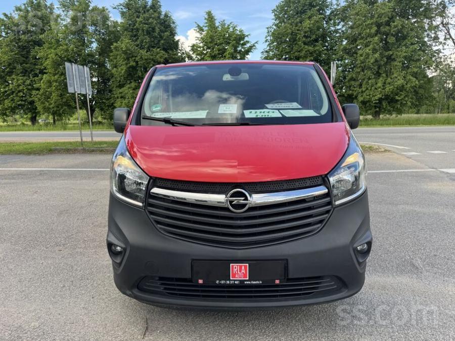 Sarkans Opel Vivaro 2016 Ogre, ar dzinēja tilpumu 1.60 L un nobraukumu 133 tūkst. km par 14200 €, foto 4 vietnē AUTOMOTO.COM.LV