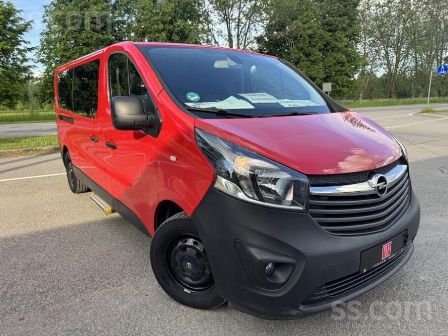 Sarkans Opel Vivaro 2016 Ogre, ar dzinēja tilpumu 1.60 L un nobraukumu 133 tūkst. km par 14200 €, foto 6 vietnē AUTOMOTO.COM.LV