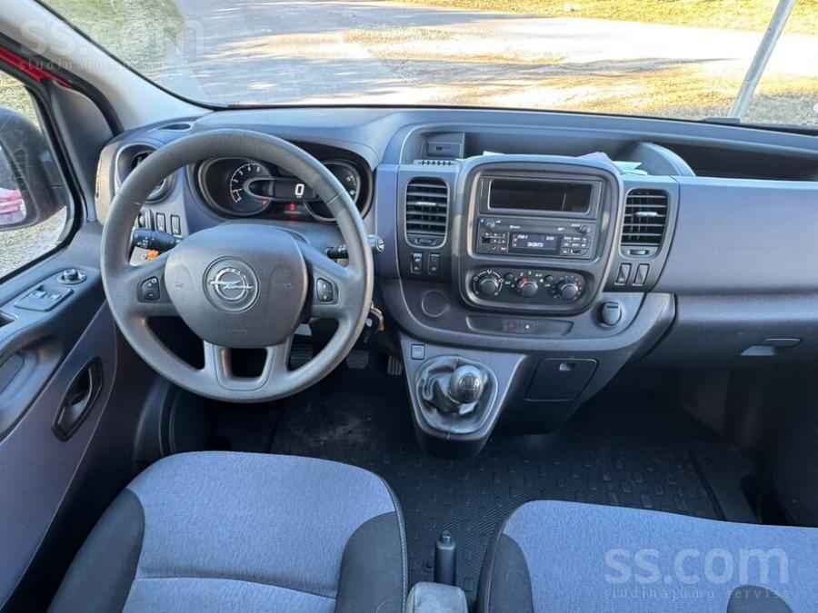 Sarkans Opel Vivaro 2016 Ogre, ar dzinēja tilpumu 1.60 L un nobraukumu 133 tūkst. km par 14200 €, foto 9 vietnē AUTOMOTO.COM.LV