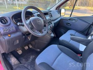 Sarkans Opel Vivaro 2016 Ogre, ar dzinēja tilpumu 1.60 L un nobraukumu 133 tūkst. km par 14200 €, foto 11 vietnē AUTOMOTO.COM.LV
