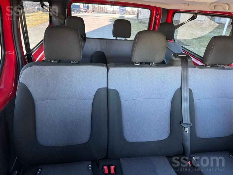 Sarkans Opel Vivaro 2016 Ogre, ar dzinēja tilpumu 1.60 L un nobraukumu 133 tūkst. km par 14200 €, foto 13 vietnē AUTOMOTO.COM.LV