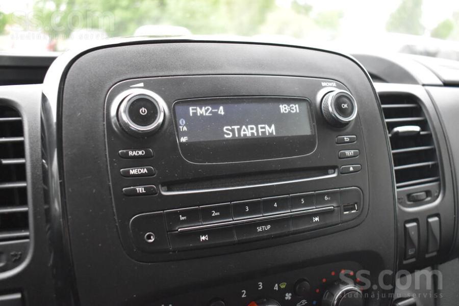 Red Opel Vivaro 2016 in Kuldiga, with an engine capacity of 1.60 L and mileage of 0 thousand km for 10990 €, photo 12 on AUTOMOTO.COM.LV
