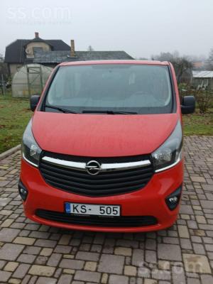 Red Opel Vivaro 2017 in Aluksne, with an engine capacity of 1.60 L and mileage of 172 thousand km for 12900 €, photo  on AUTOMOTO.COM.LV