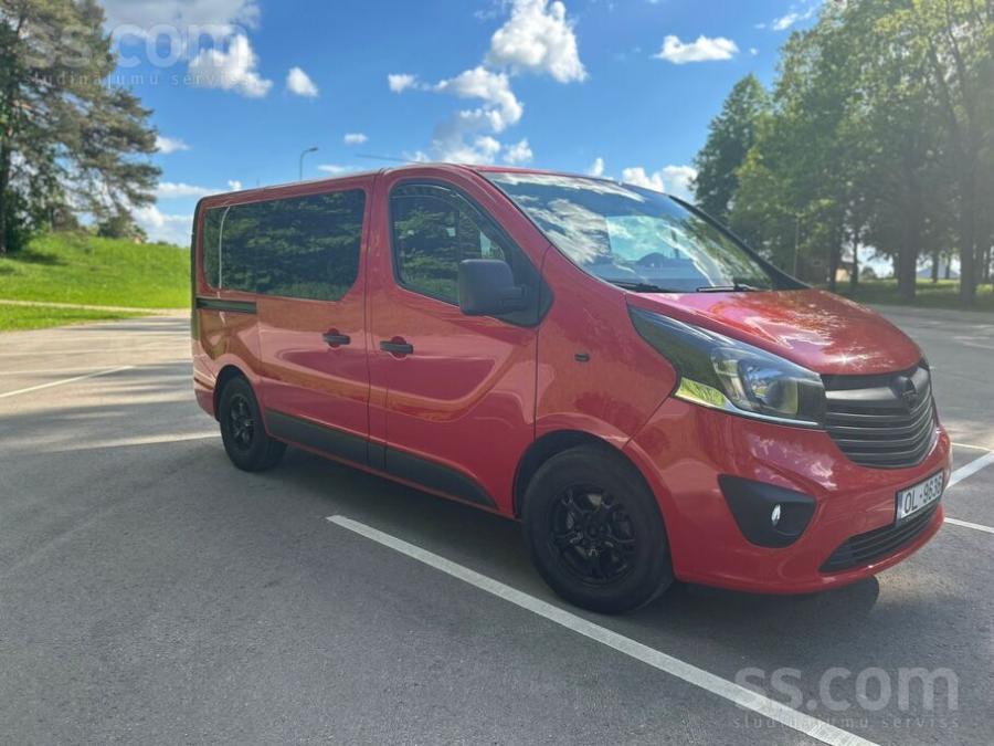 Sarkans Opel Vivaro 2017 Alūksne, ar dzinēja tilpumu 1.60 L un nobraukumu 184 tūkst. km par 12750 €, foto 3 vietnē AUTOMOTO.COM.LV