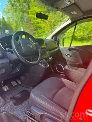 Sarkans Opel Vivaro 2017 Alūksne, ar dzinēja tilpumu 1.60 L un nobraukumu 184 tūkst. km par 12750 €, foto 6 vietnē AUTOMOTO.COM.LV