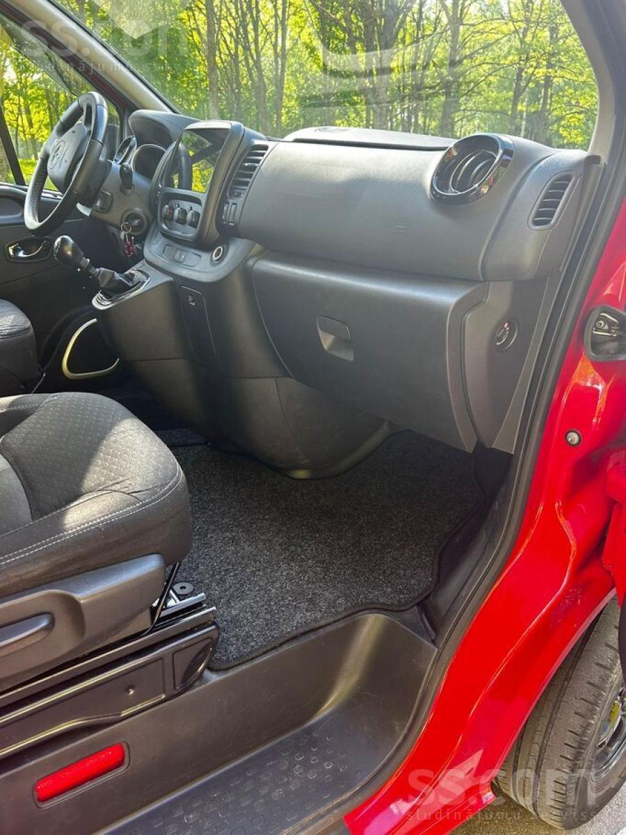Sarkans Opel Vivaro 2017 Alūksne, ar dzinēja tilpumu 1.60 L un nobraukumu 184 tūkst. km par 12750 €, foto 8 vietnē AUTOMOTO.COM.LV