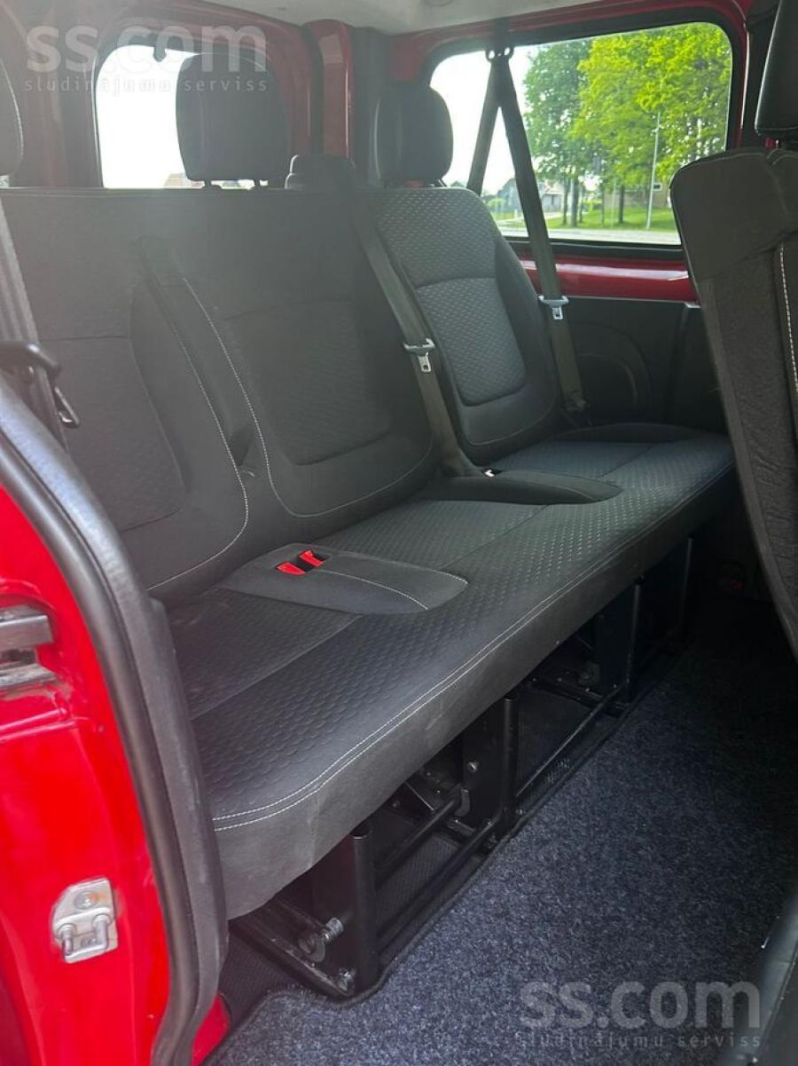 Sarkans Opel Vivaro 2017 Alūksne, ar dzinēja tilpumu 1.60 L un nobraukumu 184 tūkst. km par 12750 €, foto 11 vietnē AUTOMOTO.COM.LV