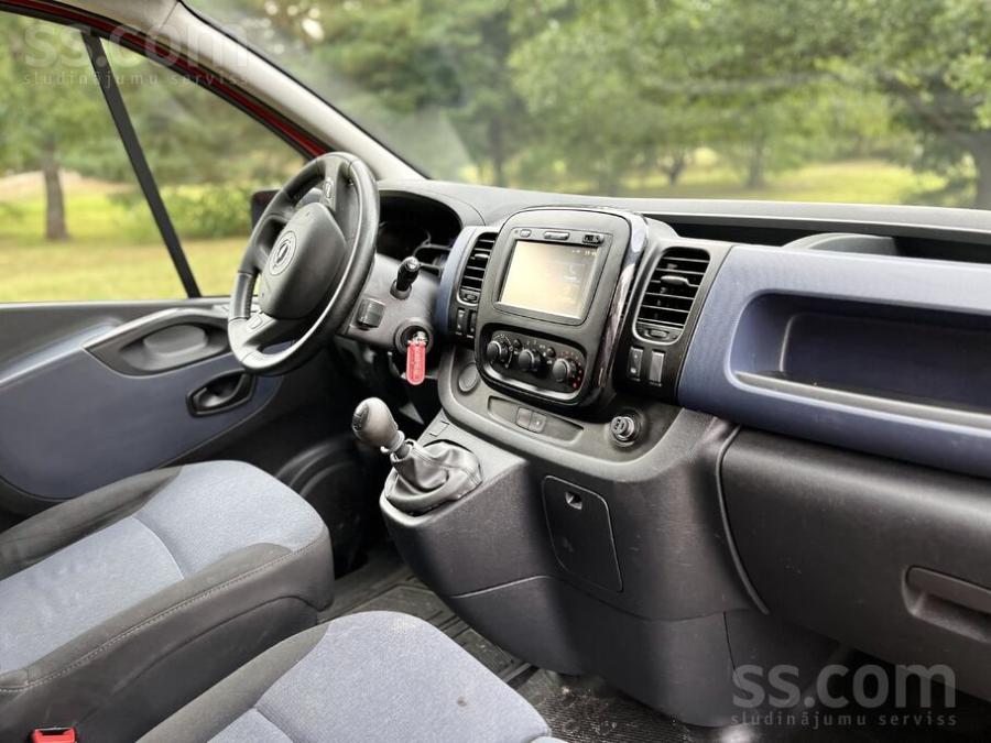 Sarkans Opel Vivaro 2017 Tukums, ar dzinēja tilpumu 1.60 L un nobraukumu 298 tūkst. km par 8100 €, foto 11 vietnē AUTOMOTO.COM.LV