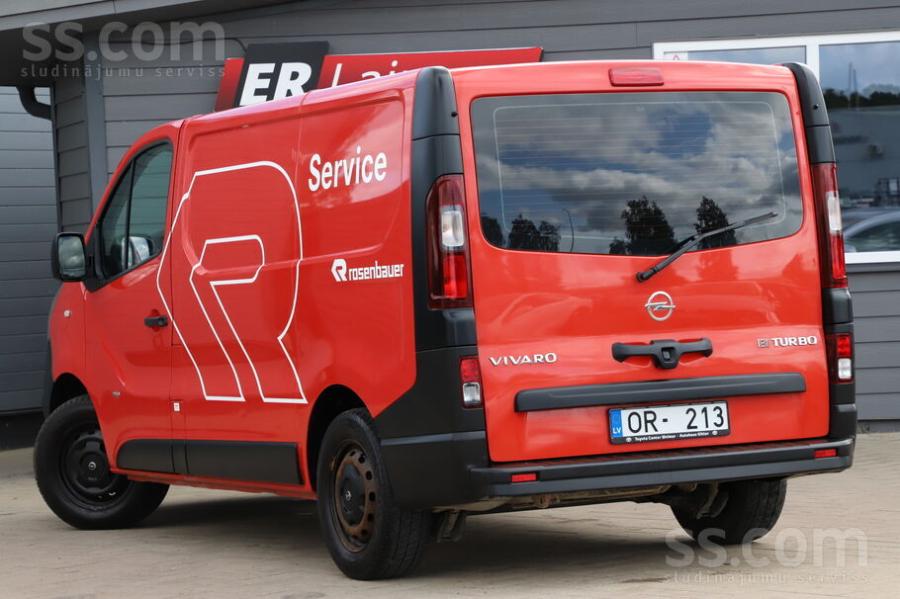 Sarkans Opel Vivaro 2017 Tukums, ar dzinēja tilpumu 1.60 L un nobraukumu 298 tūkst. km par 8000 €, foto 5 vietnē AUTOMOTO.COM.LV