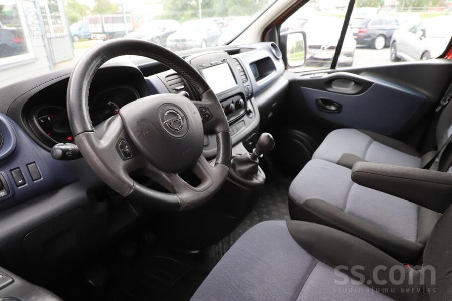 Sarkans Opel Vivaro 2017 Tukums, ar dzinēja tilpumu 1.60 L un nobraukumu 298 tūkst. km par 8000 €, foto 7 vietnē AUTOMOTO.COM.LV