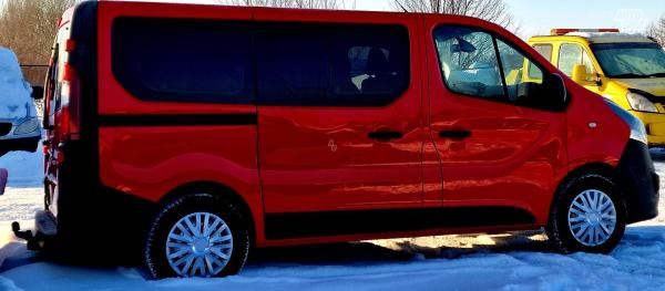 Red Opel Vivaro 2016 in Kretinga, with an engine capacity of 1.60 L and mileage of 189 thousand km for 12950 €, photo 6 on AUTOMOTO.COM.LV