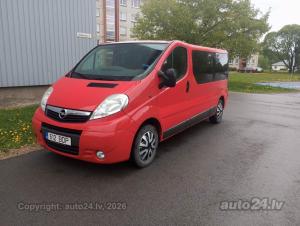 Sarkans Opel Vivaro 2011 Narva, ar dzinēja tilpumu 2.00 L un nobraukumu 0 tūkst. km par 6500 €, foto  vietnē AUTOMOTO.COM.LV