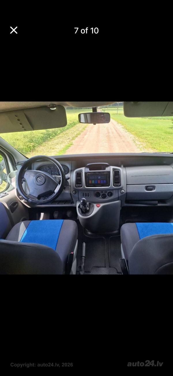 Opel Vivaro 2003 Tartu, ar dzinēja tilpumu 1.90 L un nobraukumu 311 tūkst. km par 7700 €, foto 7 vietnē AUTOMOTO.COM.LV