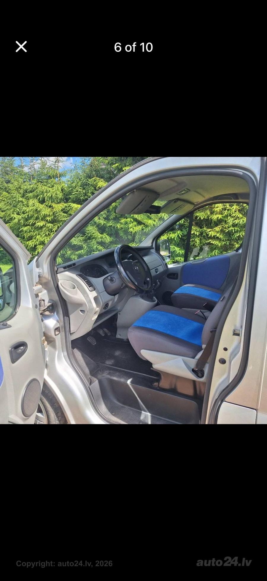 Opel Vivaro 2003 Tartu, ar dzinēja tilpumu 1.90 L un nobraukumu 311 tūkst. km par 7700 €, foto 9 vietnē AUTOMOTO.COM.LV