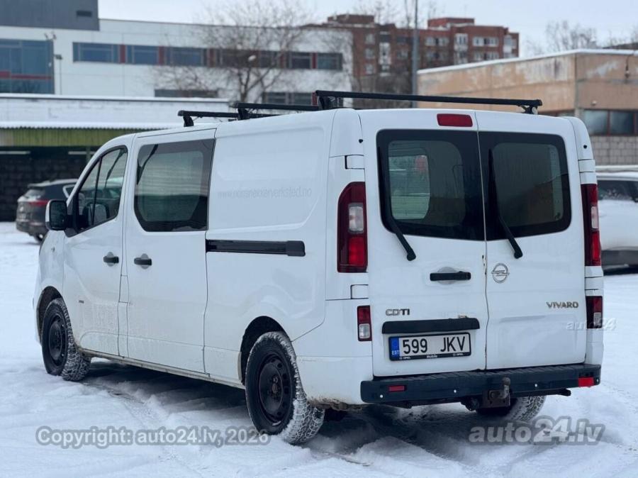 Opel Vivaro 2014 in Narva, with an engine capacity of 1.60 L and mileage of 257 thousand km for 6990 €, photo 6 on AUTOMOTO.COM.LV