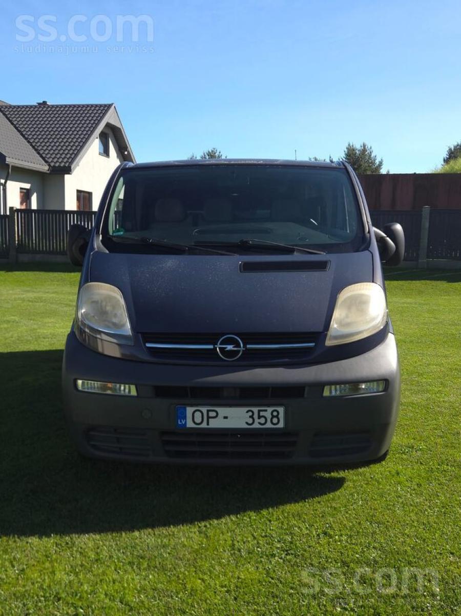 Violets Opel Vivaro 2006 Alūksne, ar dzinēja tilpumu 1.90 L un nobraukumu 261 tūkst. km par 3800 €, foto 7 vietnē AUTOMOTO.COM.LV