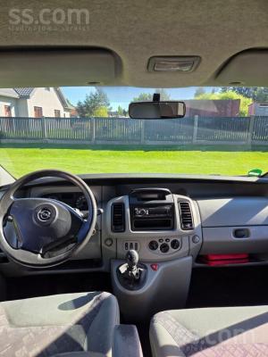 Violets Opel Vivaro 2006 Alūksne, ar dzinēja tilpumu 1.90 L un nobraukumu 261 tūkst. km par 3800 €, foto 12 vietnē AUTOMOTO.COM.LV