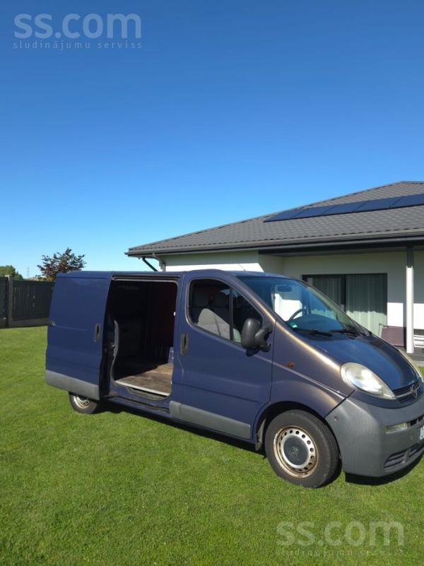 Violet Opel Vivaro 2026 in Riga, with an engine capacity of 1.90 L and mileage of 261 thousand km for 3800 €, photo 8 on AUTOMOTO.COM.LV