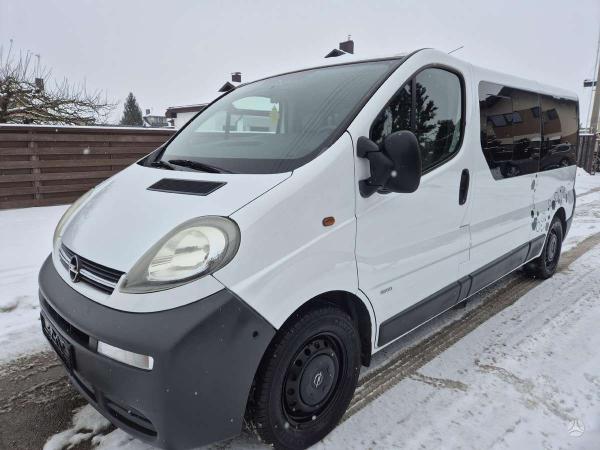 Balts Opel Vivaro 2005 Marijampole, ar dzinēja tilpumu 1.90 L un nobraukumu 265 tūkst. km par 6150 €, foto 2 vietnē AUTOMOTO.COM.LV