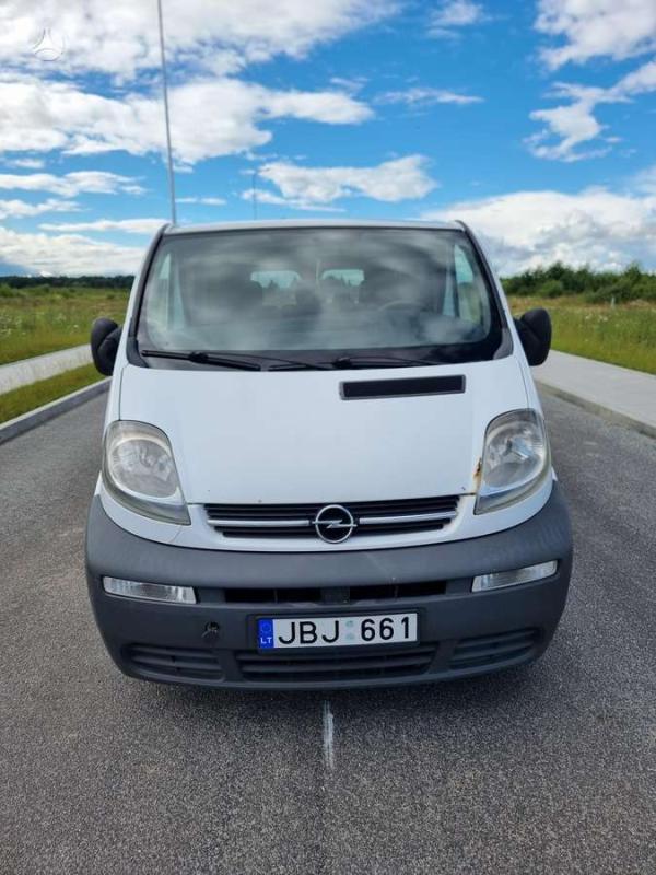 Balts Opel Vivaro 2005 Kauņa, ar dzinēja tilpumu 1.87 L un nobraukumu 406 tūkst. km par 3300 €, foto 3 vietnē AUTOMOTO.COM.LV