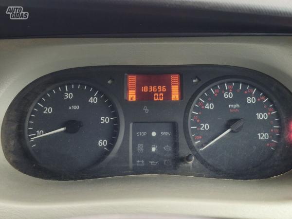White Opel Vivaro 2006 in Vilnius, with an engine capacity of 1.90 L and mileage of 187 thousand km for 2200 €, photo 7 on AUTOMOTO.COM.LV