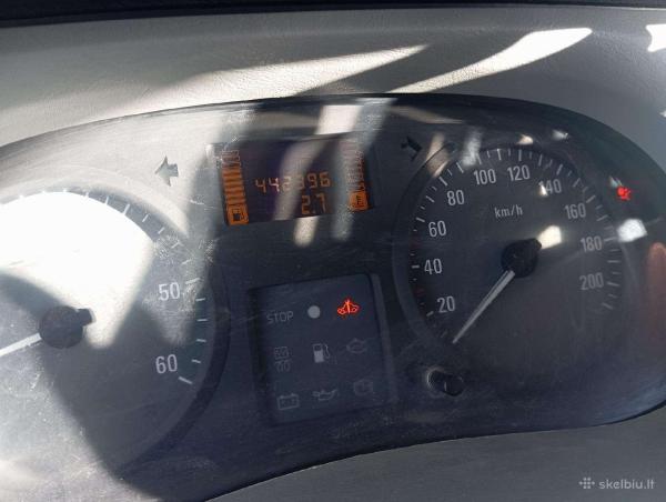 Balts Opel Vivaro 2006 Panevēža, ar dzinēja tilpumu 1.90 L un nobraukumu 0 tūkst. km par 2000 €, foto 7 vietnē AUTOMOTO.COM.LV