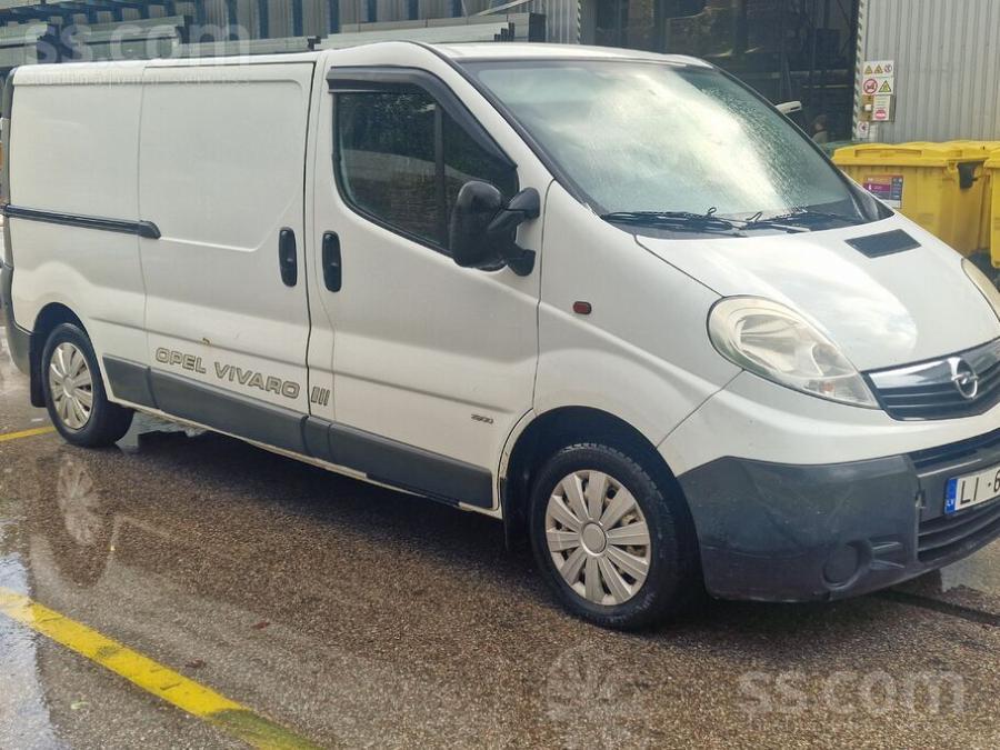 Balts Opel Vivaro 2007 Rīga, ar dzinēja tilpumu 2.00 L un nobraukumu 280 tūkst. km par 4100 €, foto 4 vietnē AUTOMOTO.COM.LV