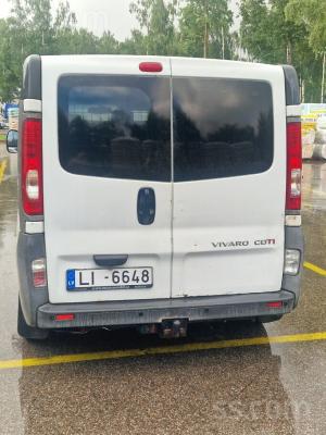 Balts Opel Vivaro 2007 Rīga, ar dzinēja tilpumu 2.00 L un nobraukumu 280 tūkst. km par 4100 €, foto 6 vietnē AUTOMOTO.COM.LV