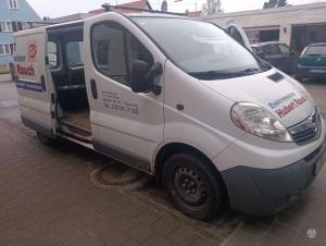 White Opel Vivaro 2009 in Utena, with an engine capacity of 2.00 L and mileage of 216 thousand km for 2990 €, photo 11 on AUTOMOTO.COM.LV