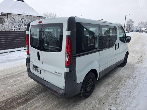 White Opel Vivaro 2009 in Taurage, with an engine capacity of 2.00 L and mileage of 272 thousand km for 5500 €, photo 2 on AUTOMOTO.COM.LV
