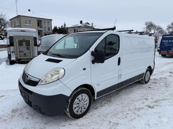 White Opel Vivaro 2009 in Skaudvile, with an engine capacity of 2.00 L and mileage of 265 thousand km for 4300 €, photo 2 on AUTOMOTO.COM.LV