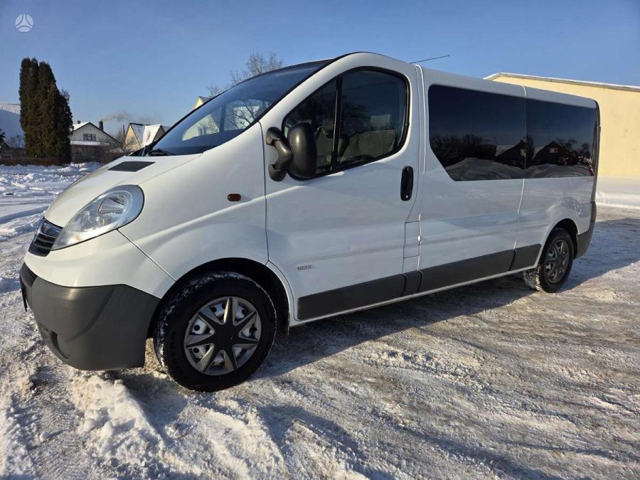 White Opel Vivaro 2010 in Utena, with an engine capacity of 2.00 L and mileage of 293 thousand km for 7300 €, photo 1 on AUTOMOTO.COM.LV