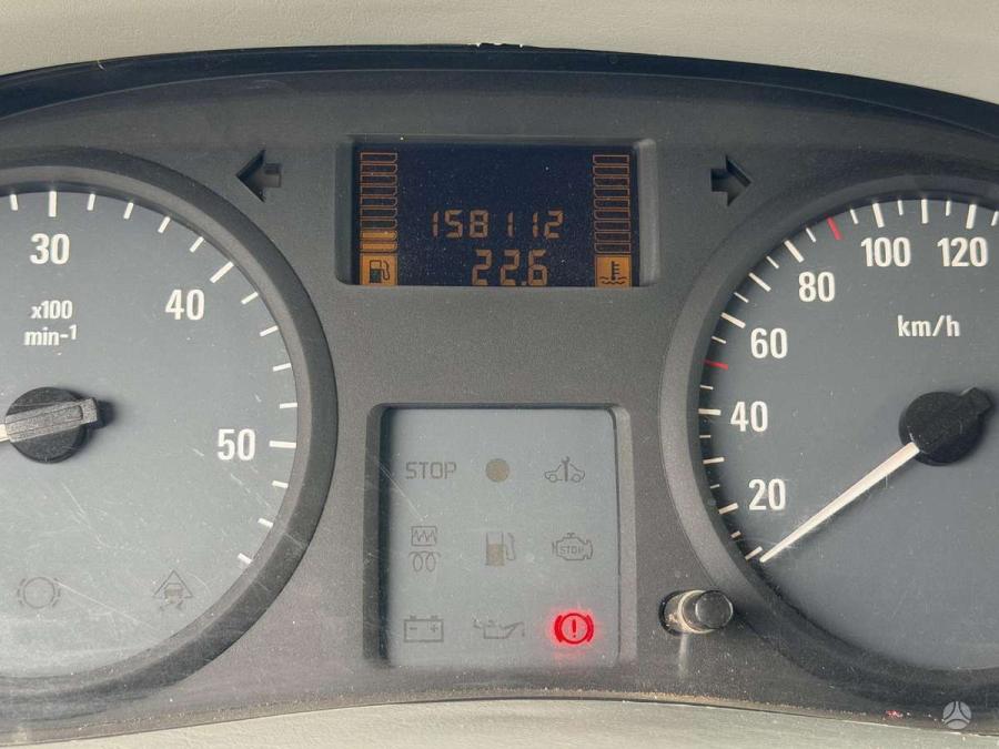 White Opel Vivaro 2011 in Panevezys, with an engine capacity of 2.00 L and mileage of 158 thousand km for 3450 €, photo 15 on AUTOMOTO.COM.LV