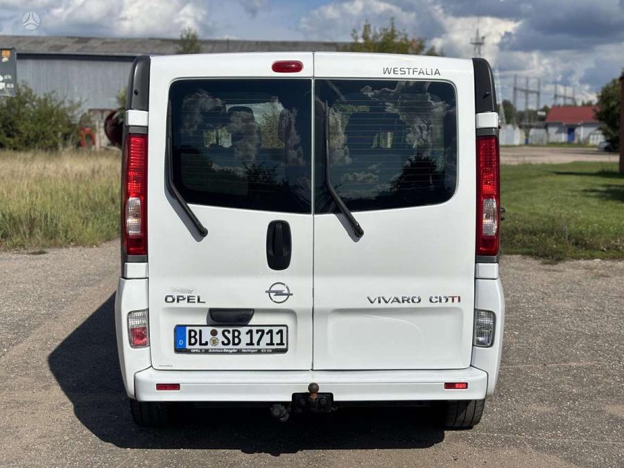 Balts Opel Vivaro 2012 Utena, ar dzinēja tilpumu 2.00 L un nobraukumu 208 tūkst. km par 9650 €, foto 5 vietnē AUTOMOTO.COM.LV