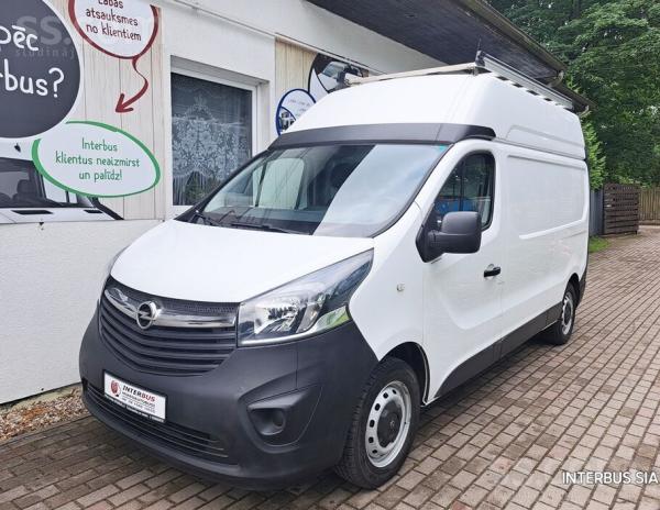 White Opel Vivaro 2016 in Riga, with an engine capacity of 1.60 L and mileage of 0 thousand km for 15448 €, photo 2 on AUTOMOTO.COM.LV