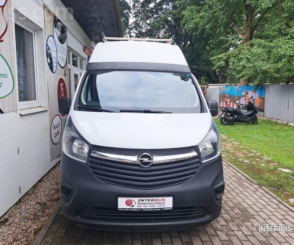 White Opel Vivaro 2016 in Riga, with an engine capacity of 1.60 L and mileage of 0 thousand km for 15448 €, photo 3 on AUTOMOTO.COM.LV