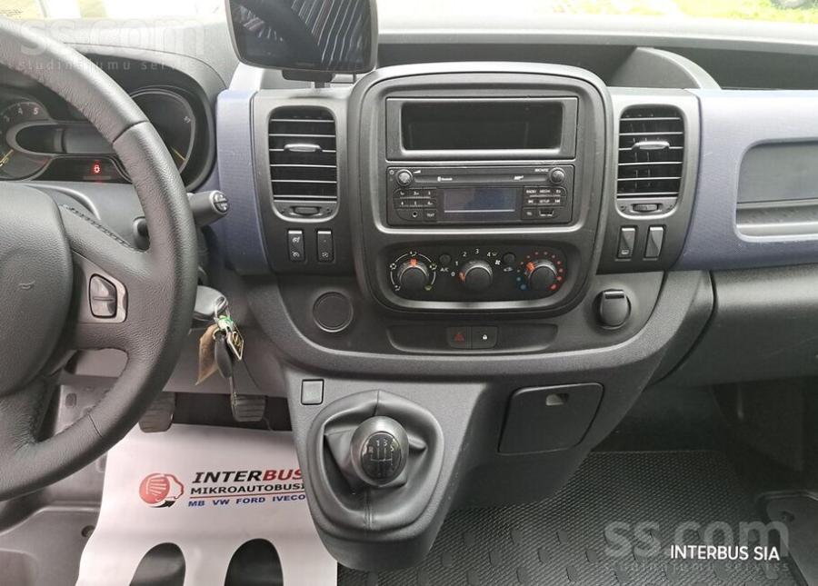 Balts Opel Vivaro 2016 Rīga, ar dzinēja tilpumu 1.60 L un nobraukumu 0 tūkst. km par 15448 €, foto 13 vietnē AUTOMOTO.COM.LV