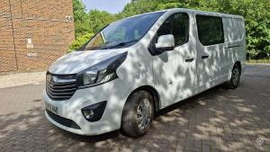Balts Opel Vivaro 2016 Šauļi, ar dzinēja tilpumu 1.60 L un nobraukumu 174 tūkst. km par 2700 €, foto 4 vietnē AUTOMOTO.COM.LV