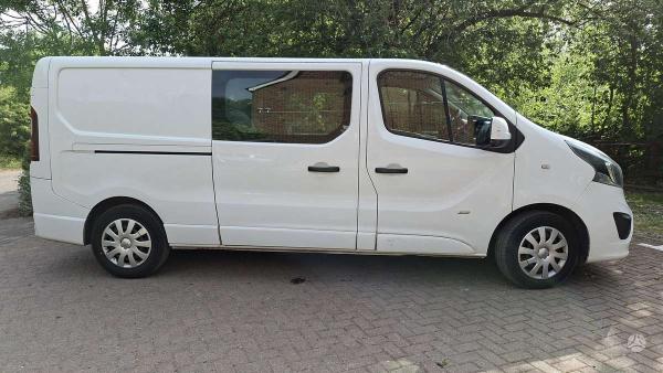 Balts Opel Vivaro 2016 Šauļi, ar dzinēja tilpumu 1.60 L un nobraukumu 174 tūkst. km par 2700 €, foto 8 vietnē AUTOMOTO.COM.LV