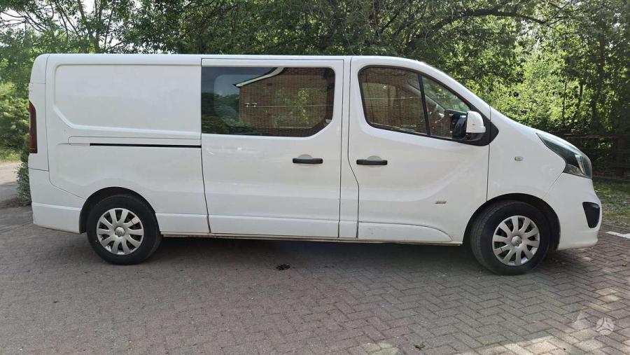 Balts Opel Vivaro 2016 Šauļi, ar dzinēja tilpumu 1.60 L un nobraukumu 174 tūkst. km par 2700 €, foto 9 vietnē AUTOMOTO.COM.LV