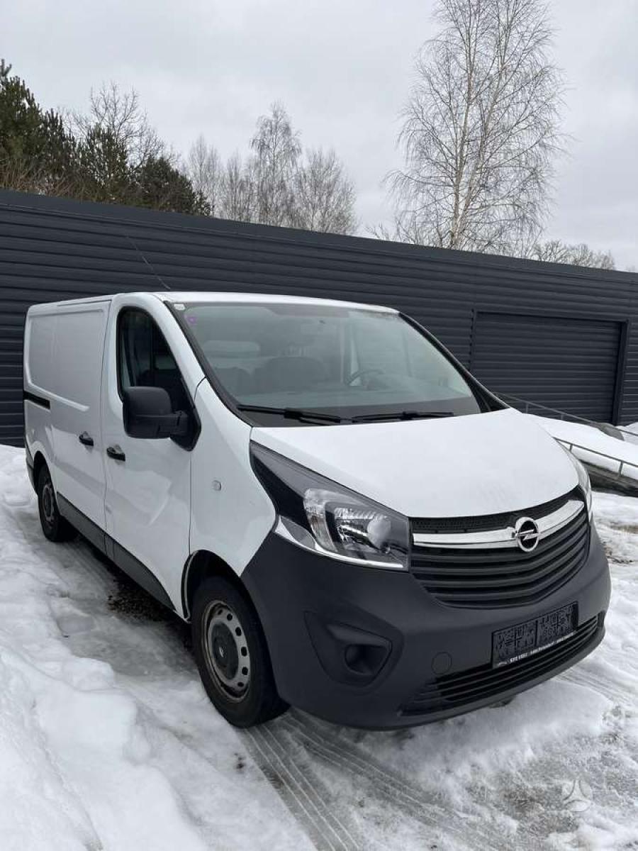 Balts Opel Vivaro 2017 Kauņa, ar dzinēja tilpumu 1.60 L un nobraukumu 104 tūkst. km par 8500 €, foto 1 vietnē AUTOMOTO.COM.LV