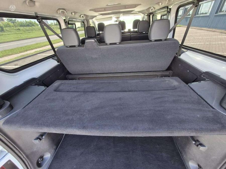 White Opel Vivaro 2017 in Panevezys, with an engine capacity of 1.60 L and mileage of 279 thousand km for 11750 €, photo 17 on AUTOMOTO.COM.LV