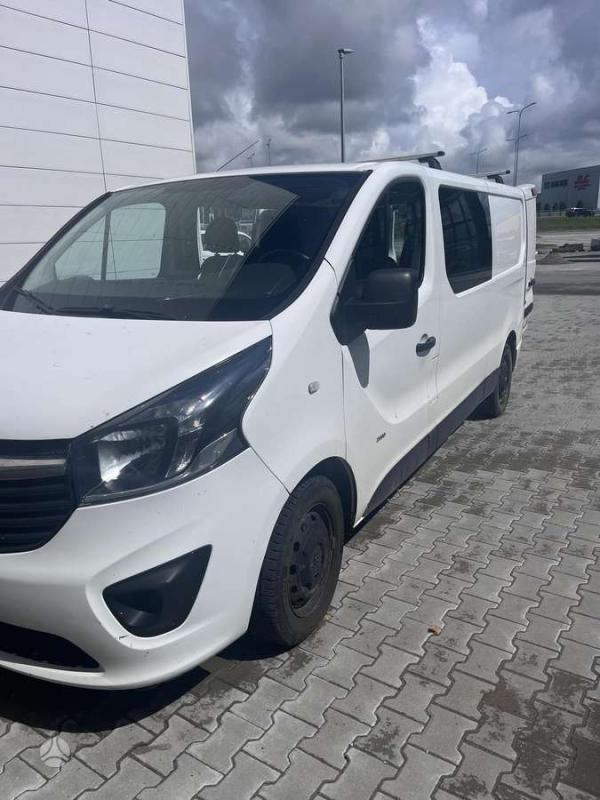 Balts Opel Vivaro 2017 Klaipėda, ar dzinēja tilpumu 1.60 L un nobraukumu 240 tūkst. km par 4900 €, foto 1 vietnē AUTOMOTO.COM.LV
