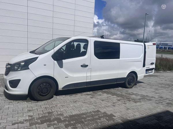 Balts Opel Vivaro 2017 Klaipėda, ar dzinēja tilpumu 1.60 L un nobraukumu 240 tūkst. km par 4900 €, foto 3 vietnē AUTOMOTO.COM.LV