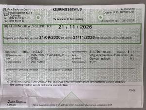 White Opel Vivaro 2018 in Ukmerge, with an engine capacity of 1.60 L and mileage of 214 thousand km for 9550 €, photo 15 on AUTOMOTO.COM.LV