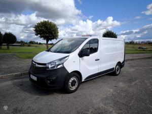White Opel Vivaro 2018 in Kaunas, with an engine capacity of 1.60 L and mileage of 152 thousand km for 9800 €, photo  on AUTOMOTO.COM.LV