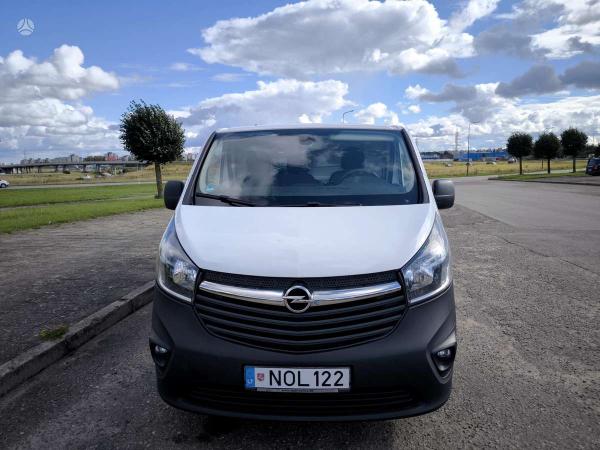 Opel Vivaro 2018 in Kaunas on AUTOMOTO.COM.LV White Opel Vivaro 2018 in Kaunas, with an engine capacity of 1.60 L and mileage of 152 thousand km for 9800 €, photo 3 on AUTOMOTO.COM.LV