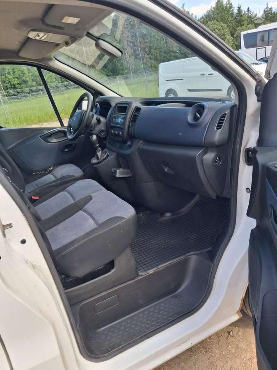 Balts Opel Vivaro 2019 Rokiškis, ar dzinēja tilpumu 1.60 L un nobraukumu 242 tūkst. km par 4350 €, foto 11 vietnē AUTOMOTO.COM.LV