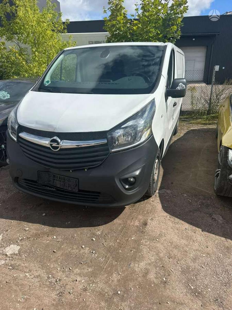 Balts Opel Vivaro 2019 Šauļi, ar dzinēja tilpumu 1.60 L un nobraukumu 105 tūkst. km par 7400 €, foto 1 vietnē AUTOMOTO.COM.LV